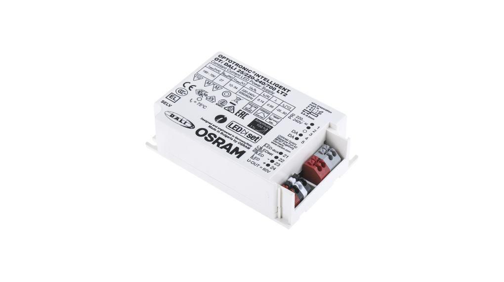 OTI DALI 25/220-240/700 LT2 | Osram LED Driver, 12 ... 54V Output, 27W Output, 700mA Output ...